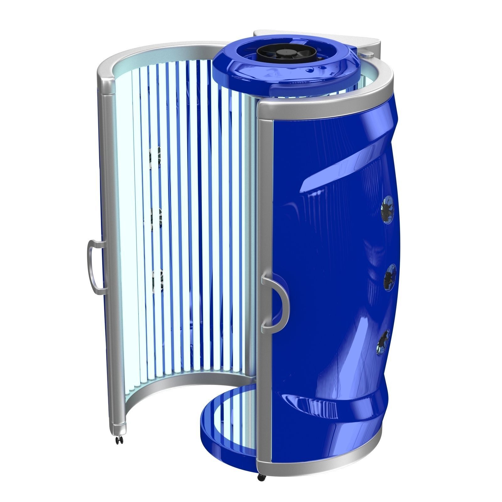 Tanning Bed Solarium Vertical Solarium Machine 3D model | CGTrader