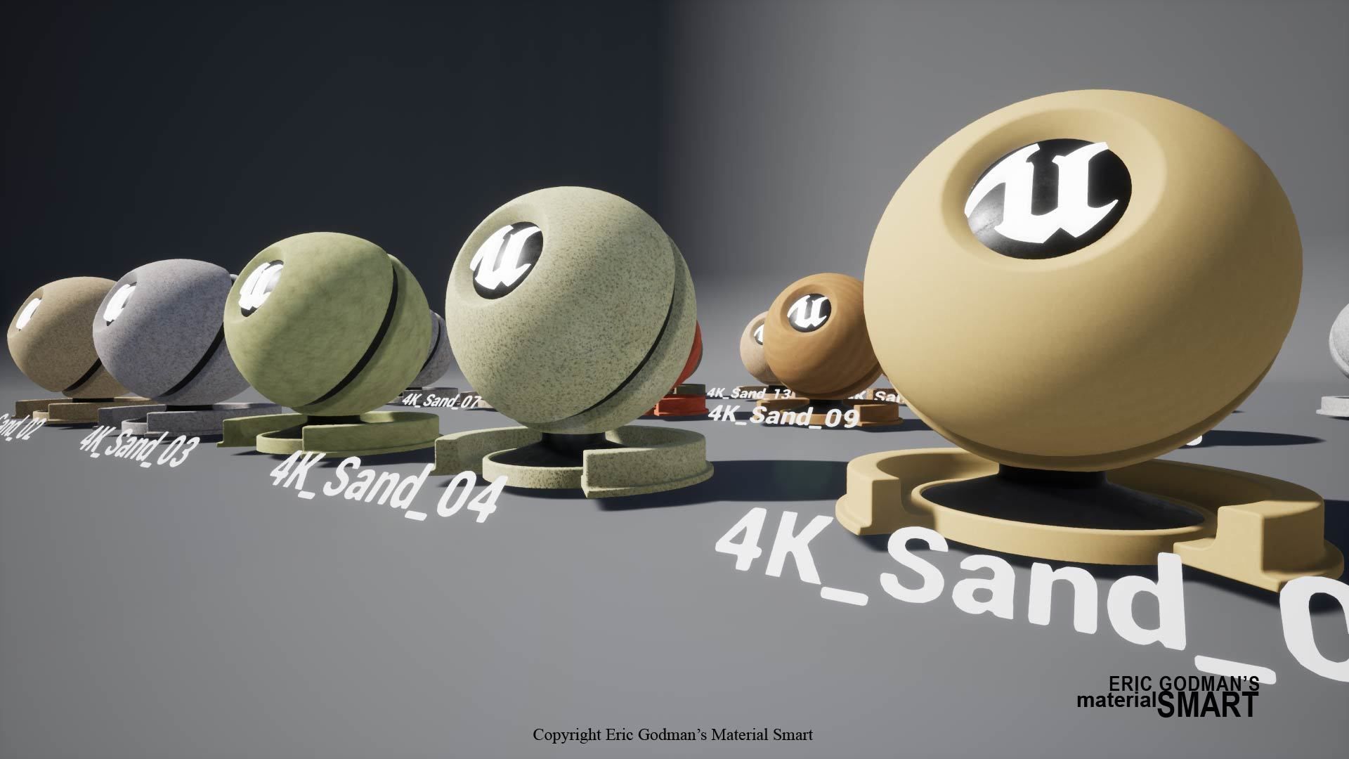Sand Materials 3D model | CGTrader