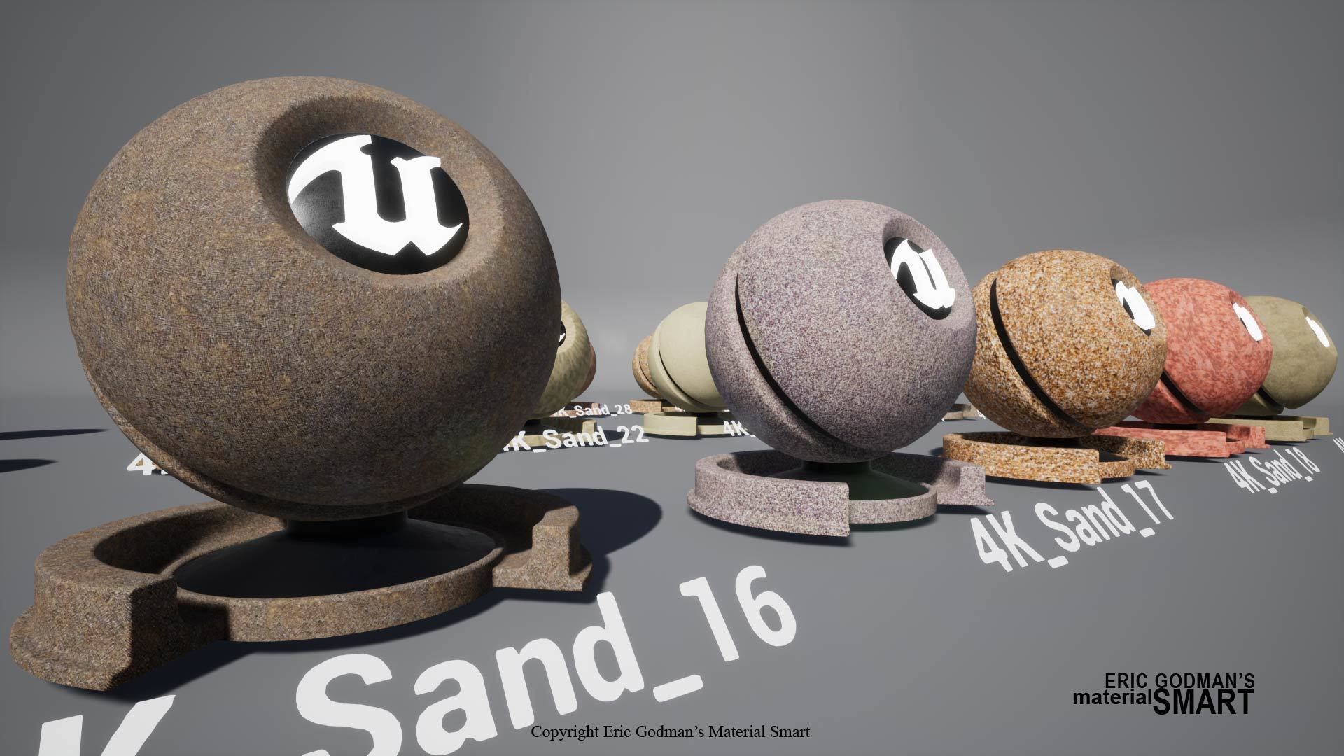 Sand Materials 3D model | CGTrader
