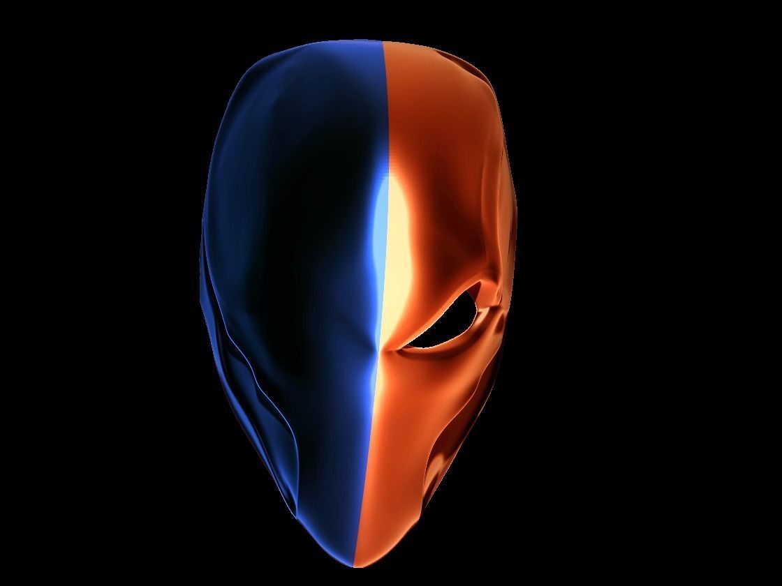 Deathstroke Mask print 3D model 3D printable | CGTrader