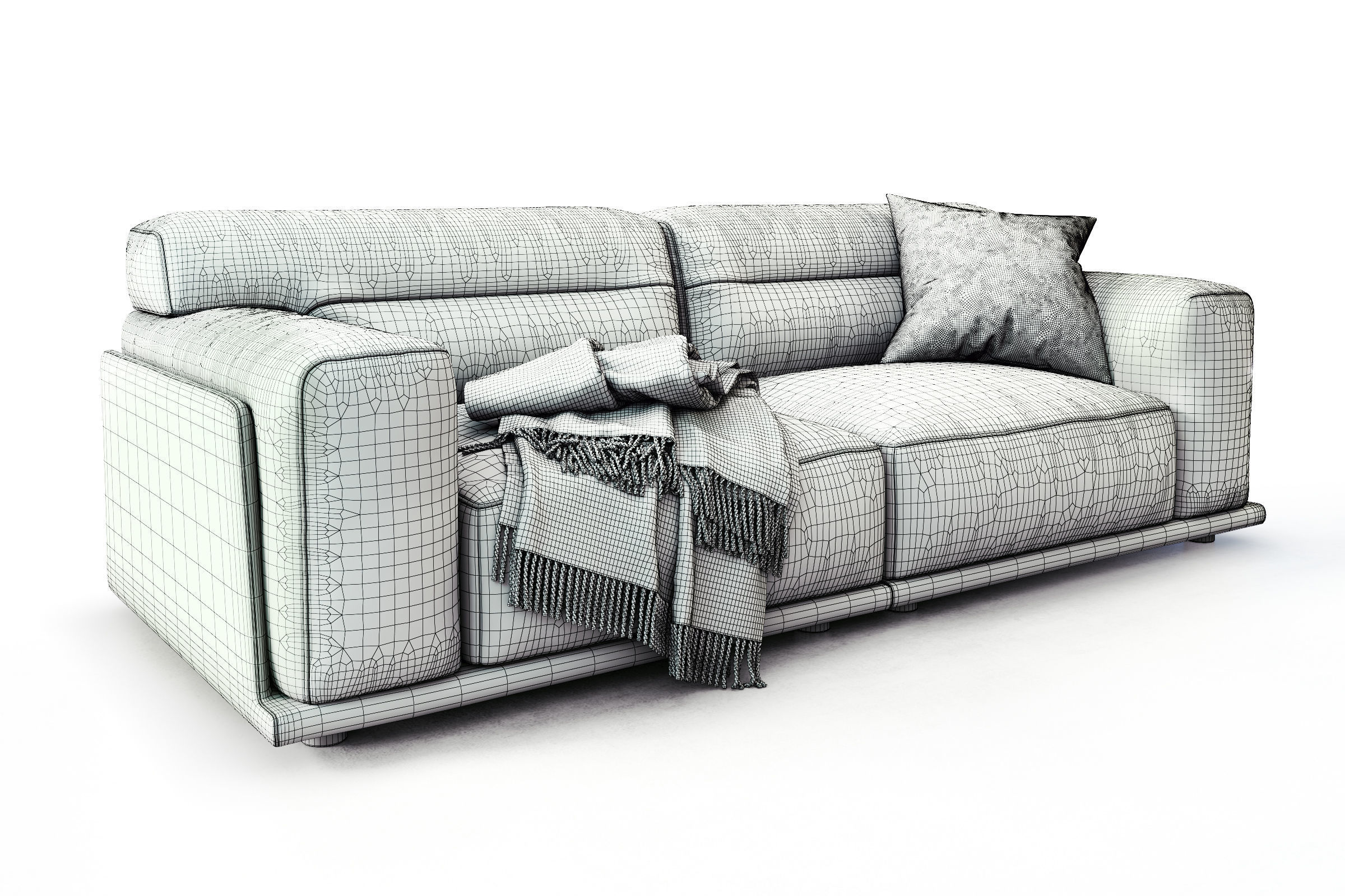 Natuzzi Dorian 3D model | CGTrader