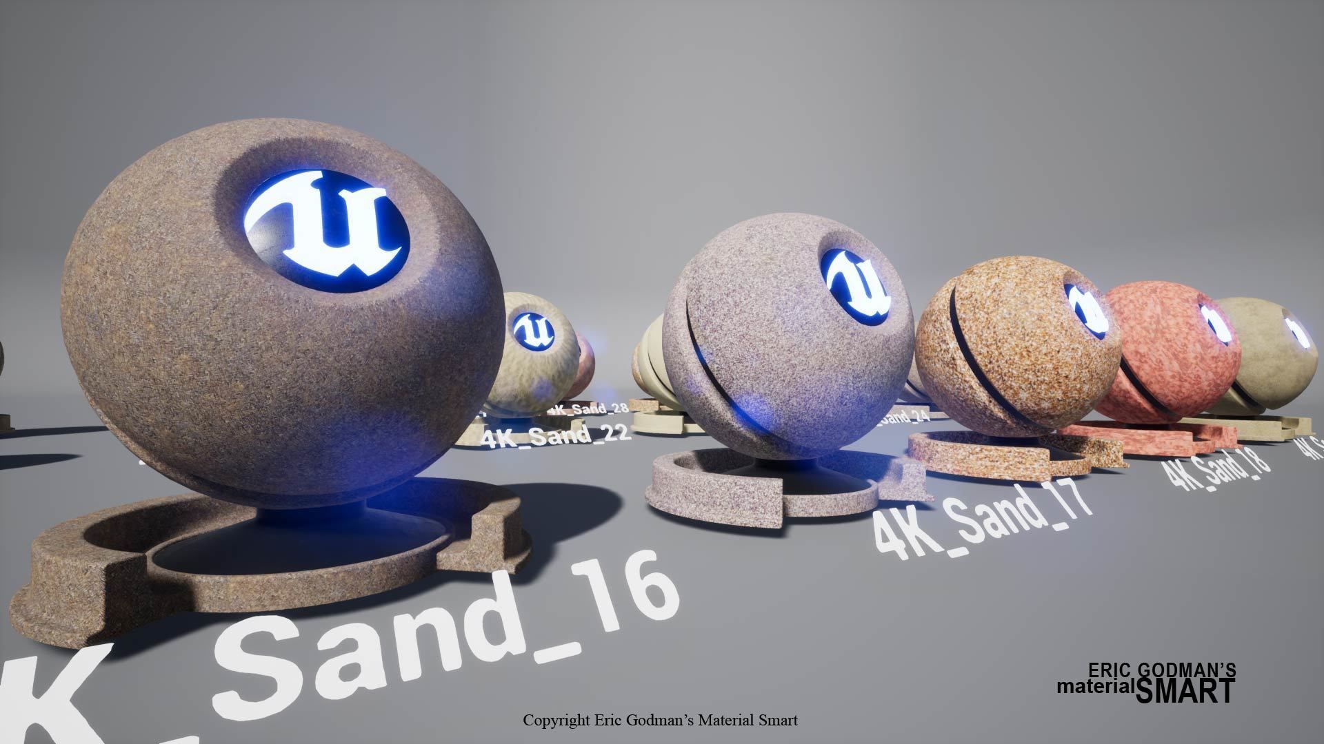 Optimized Sand Materials 3D model | CGTrader