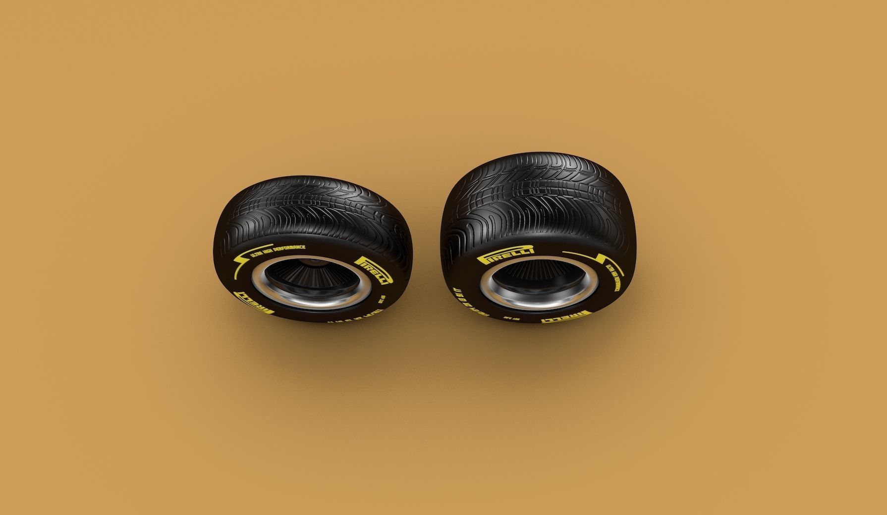Pirelli Tyre 3D model | CGTrader