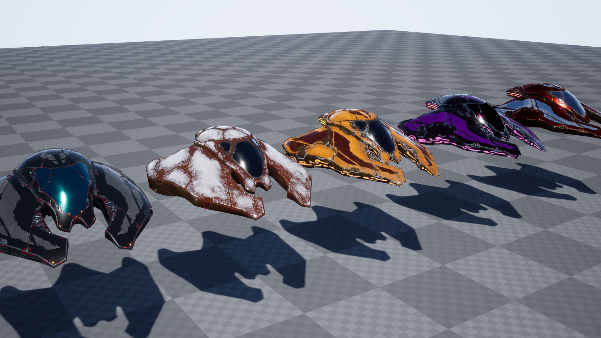 3D model Basic Spaceship Vector VR / AR / low-poly rigged animated ...