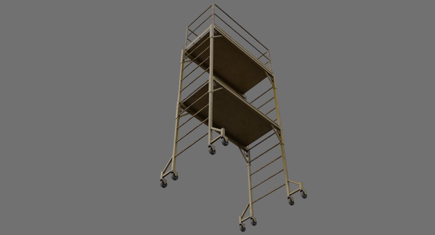 3D model Scaffold 1D VR / AR / low-poly | CGTrader