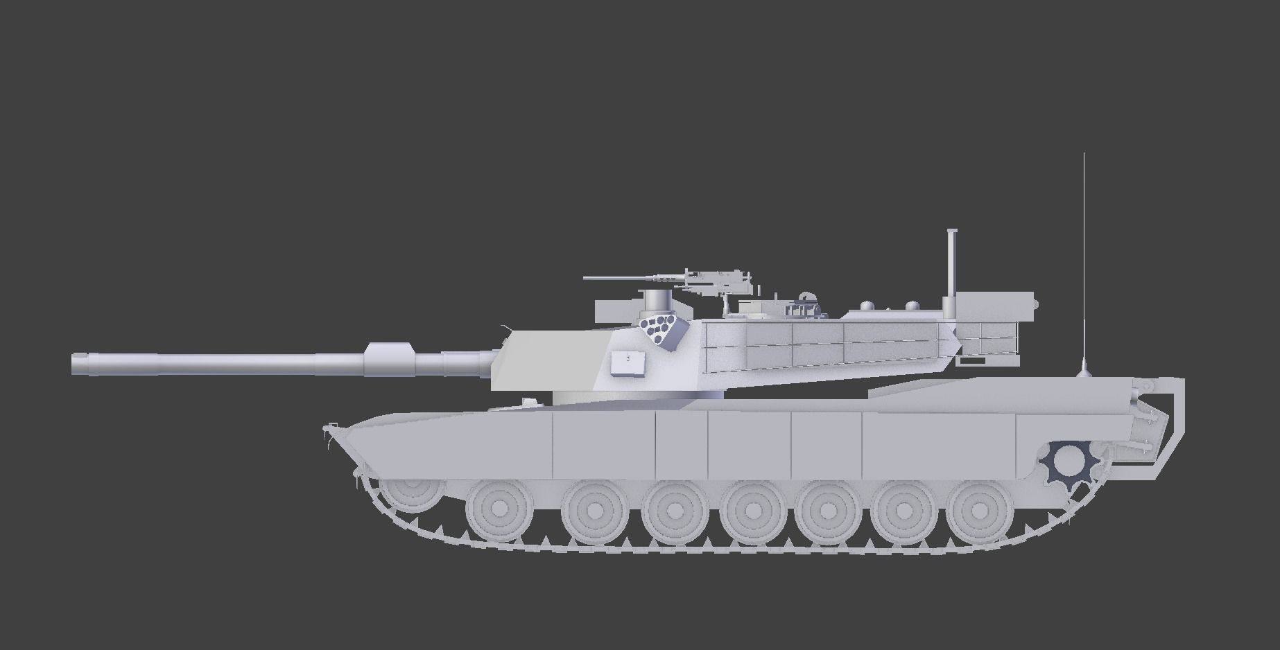 Tank Abrams free VR / AR / low-poly 3D model | CGTrader