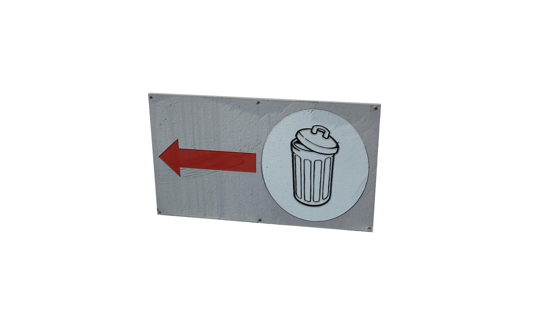 3D model Urban City Sign Pack 4k Low Poly Environment Street Exit ...