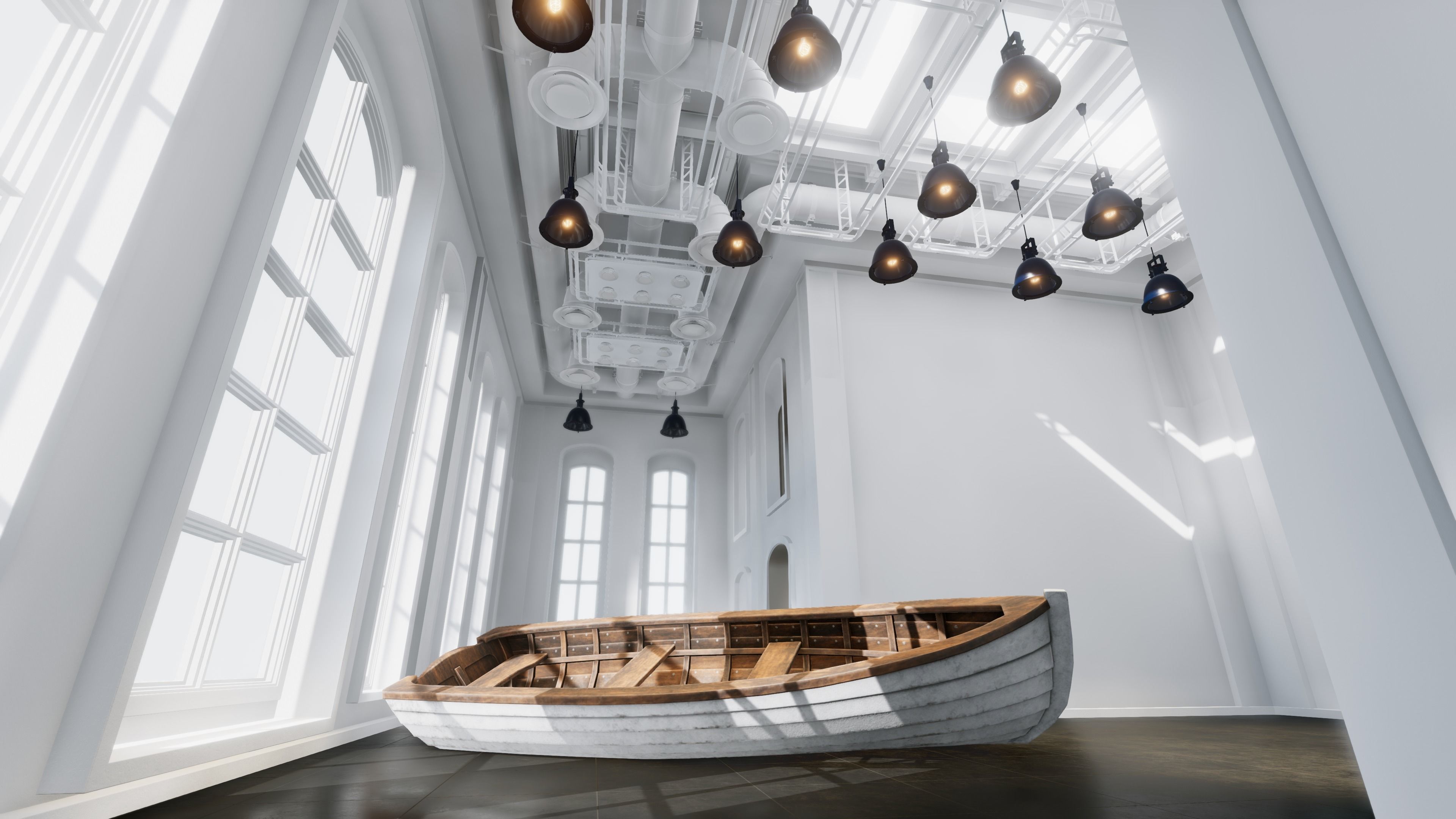 3D model White Room 73 VR / AR / low-poly | CGTrader