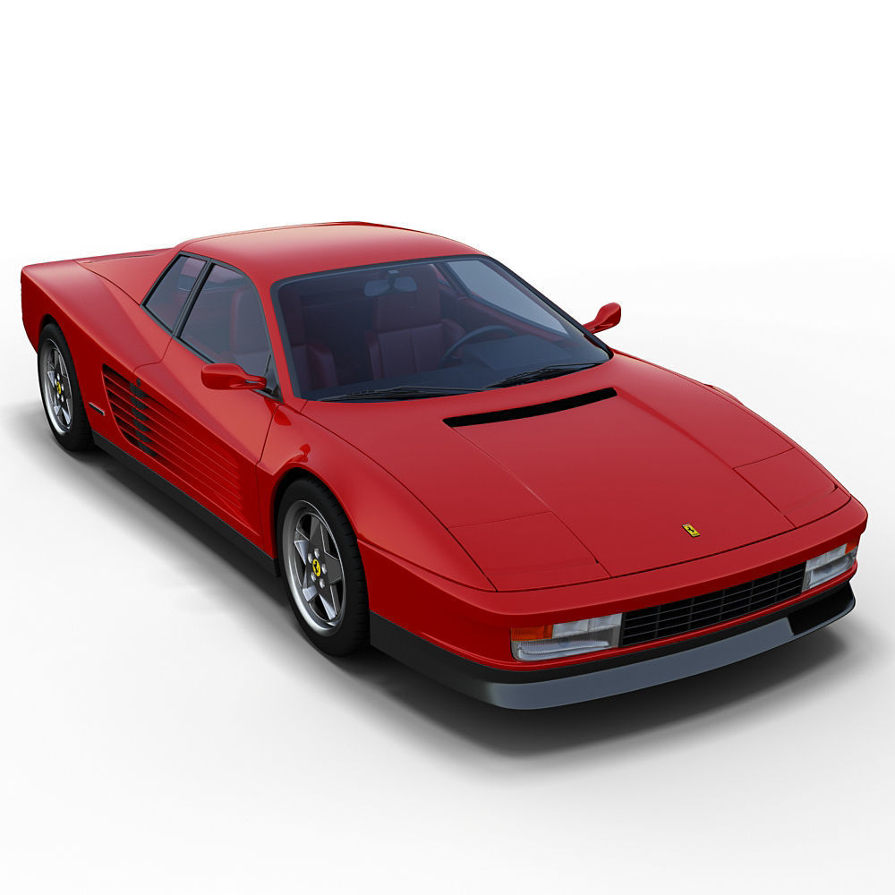 Ferrari Testarossa 3D model | CGTrader