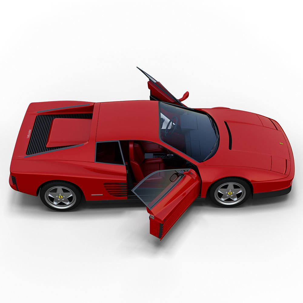 Ferrari Testarossa 3D model | CGTrader