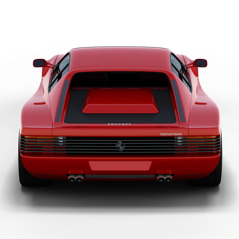 Ferrari Testarossa 3D model | CGTrader
