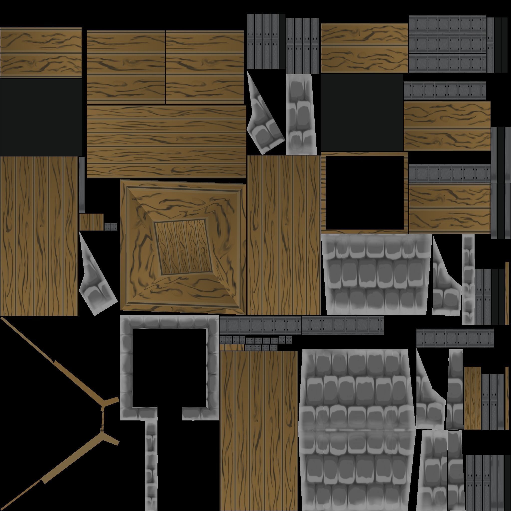 Low poly simple Medieval Fort free VR / AR / low-poly 3D model | CGTrader