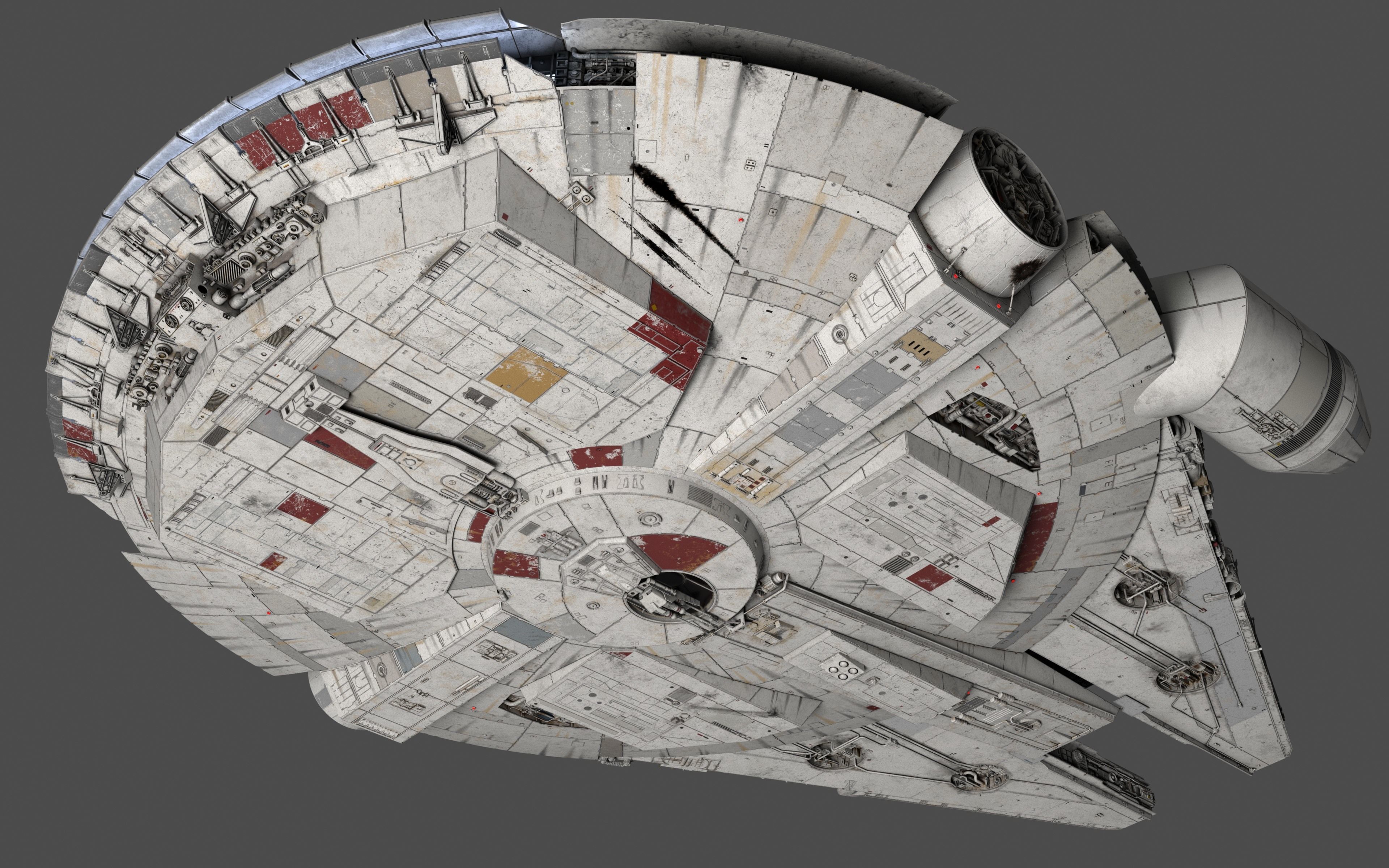Millennium Falcon 3D model | CGTrader