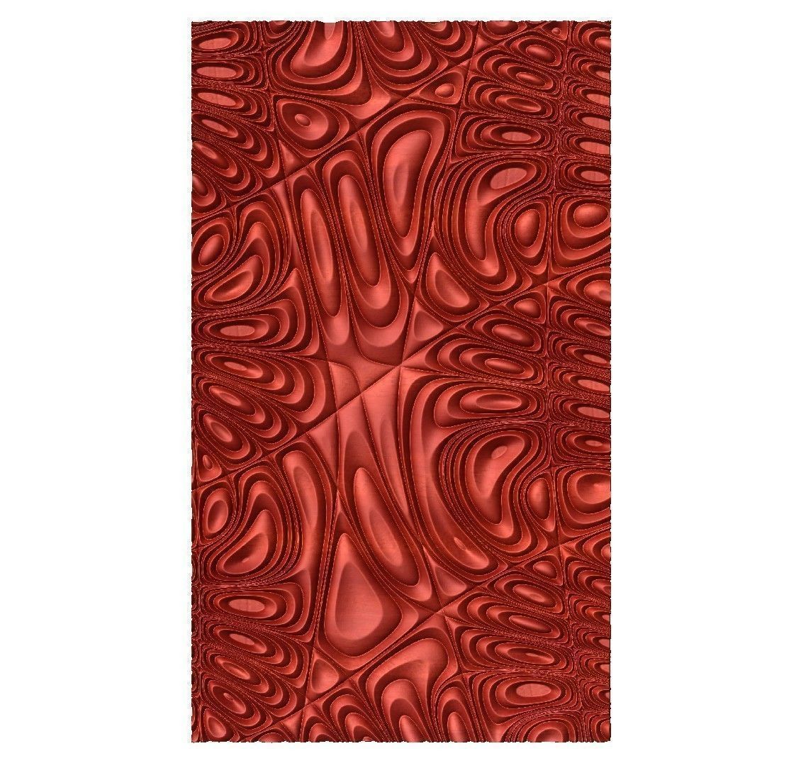 Tileable 3D Relief SB ART3 for CNC 3D model 3D printable | CGTrader