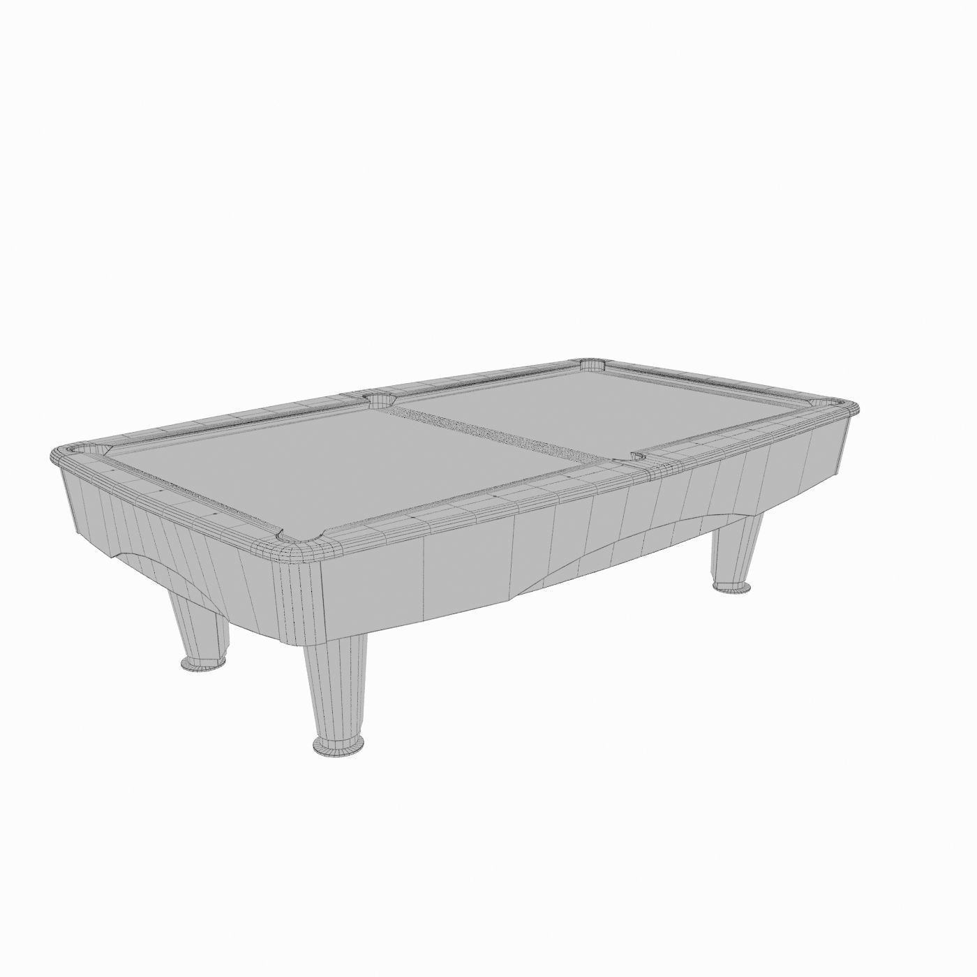 3D model Brunswick Metro Pool Table VR / AR / low-poly | CGTrader
