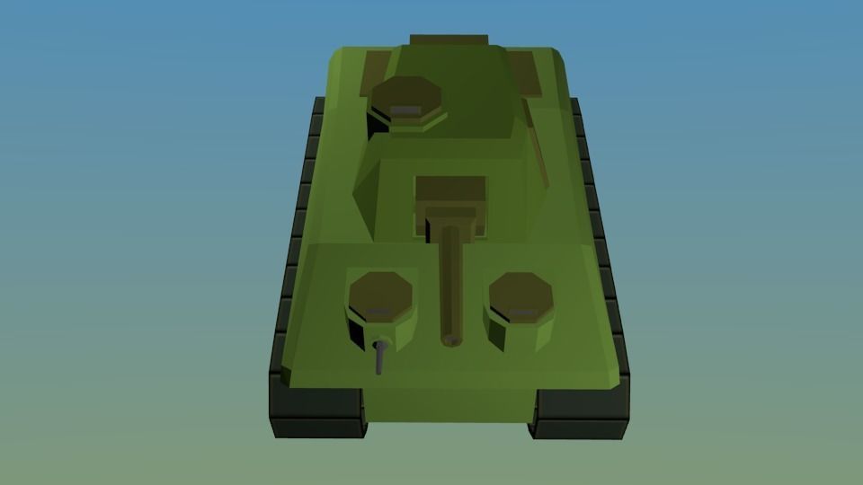 Low Poly WW2 Sherman Tank free VR / AR / low-poly 3D model | CGTrader