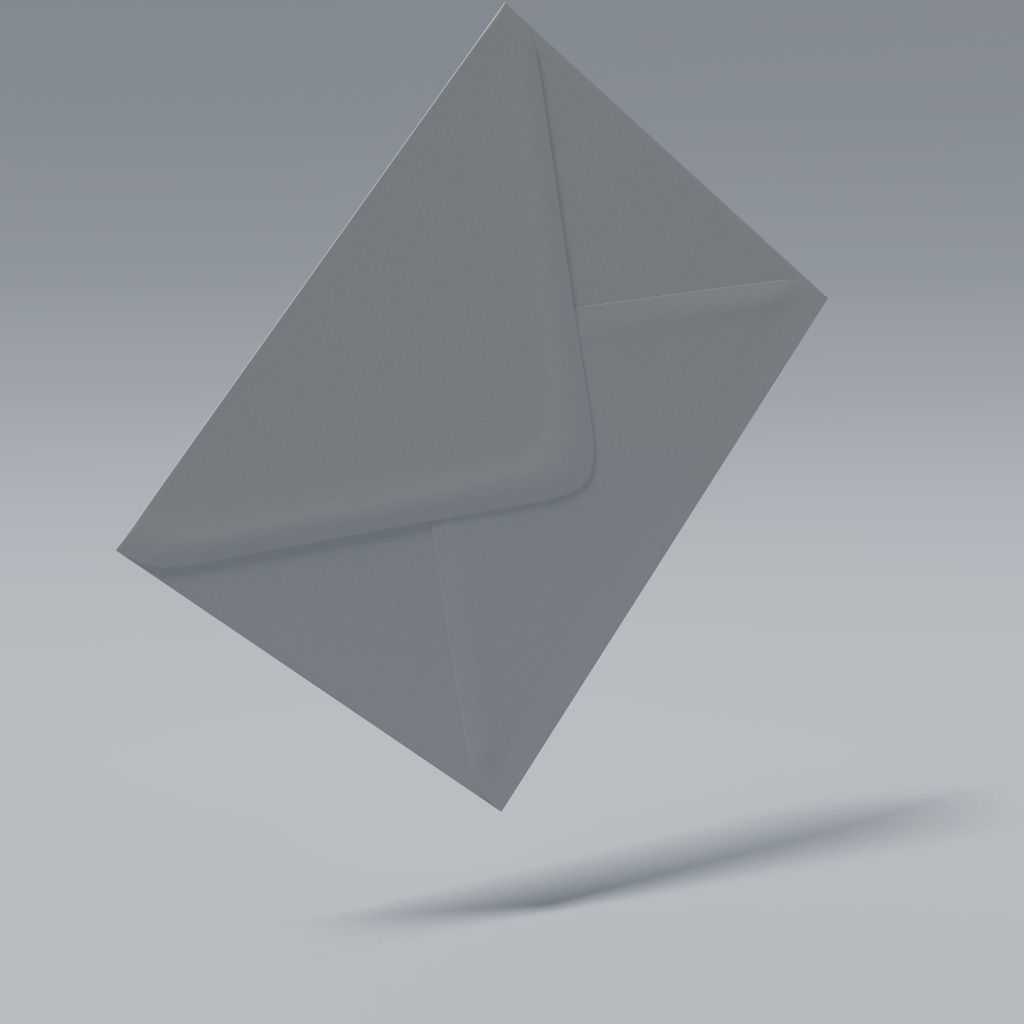 Envelope 3D Model .obj .fbx .lwo .lw .lws - CGTrader.com