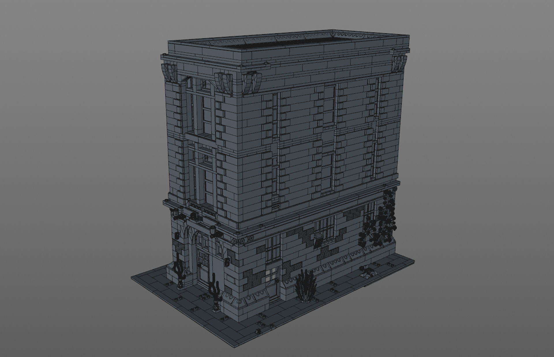 3D model Lego Headquarters VR / AR / low-poly | CGTrader