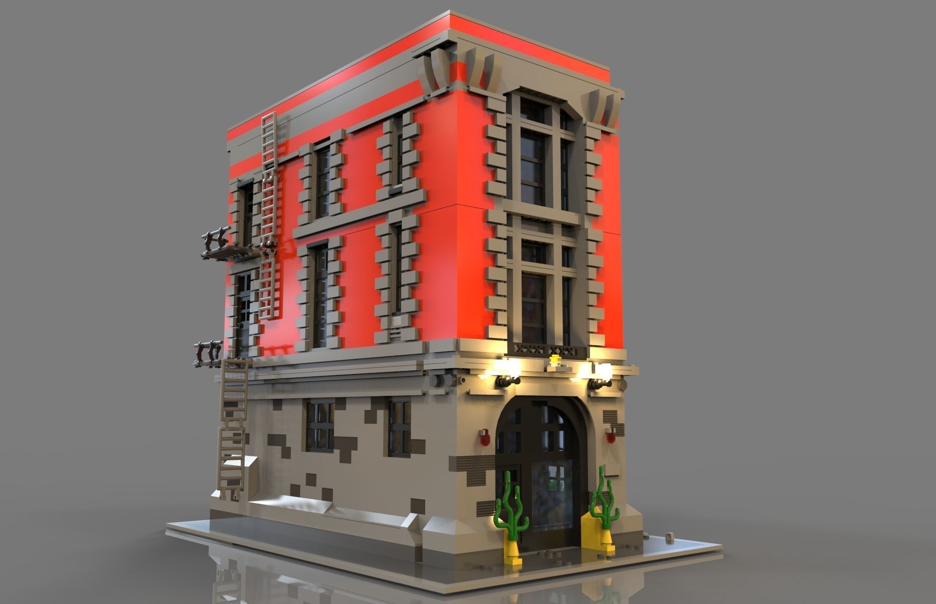 3D model Lego Headquarters VR / AR / low-poly | CGTrader