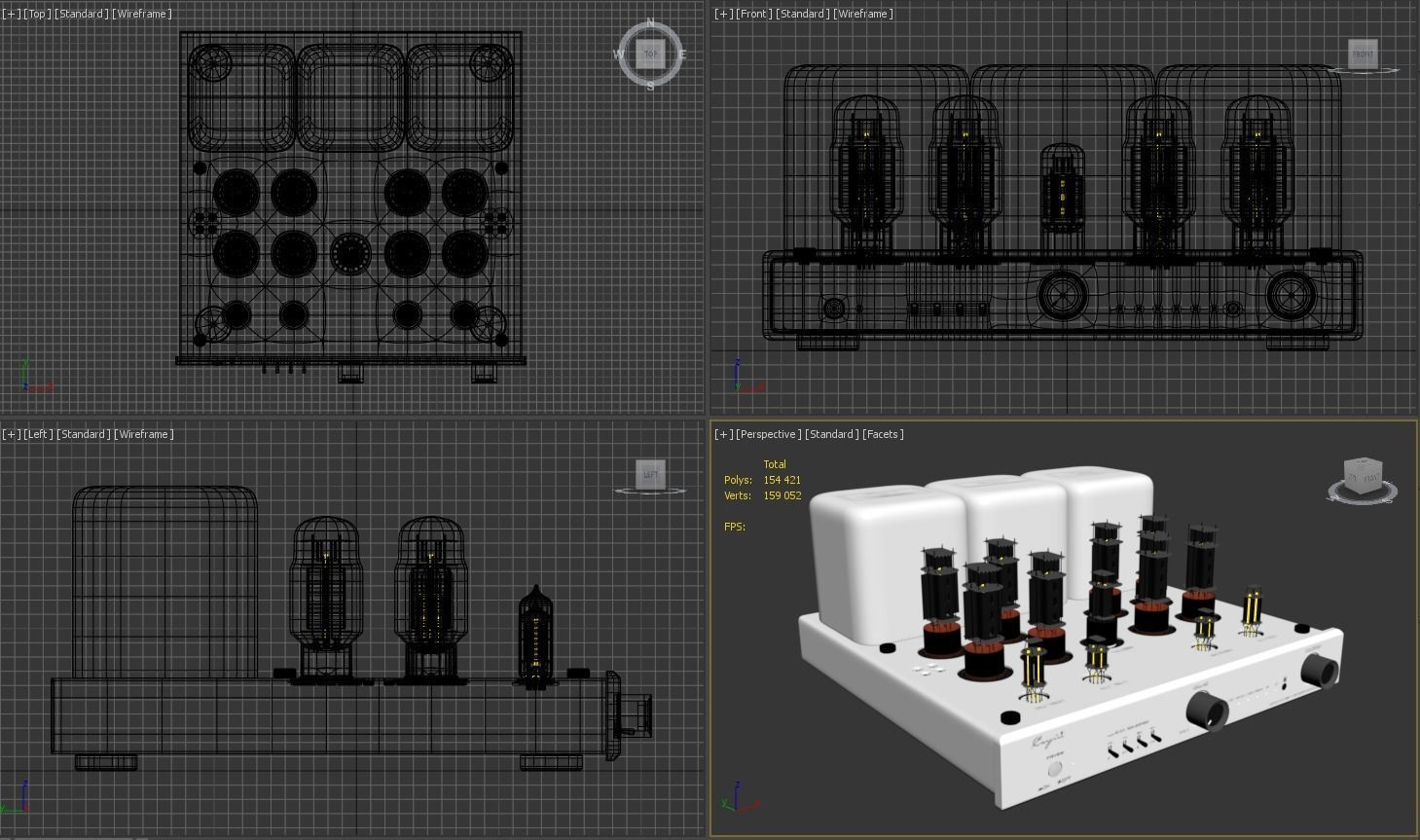 3D model Cayin CS-100A VR / AR / low-poly | CGTrader