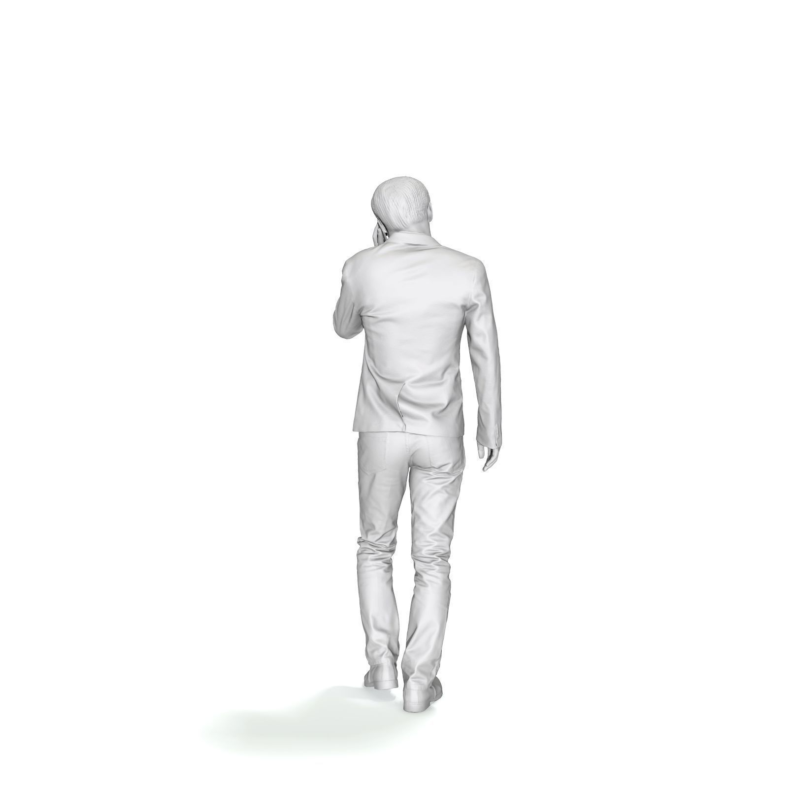Man Talking on the Phone CMan0320-HD2-O04P01-S 3D model | CGTrader