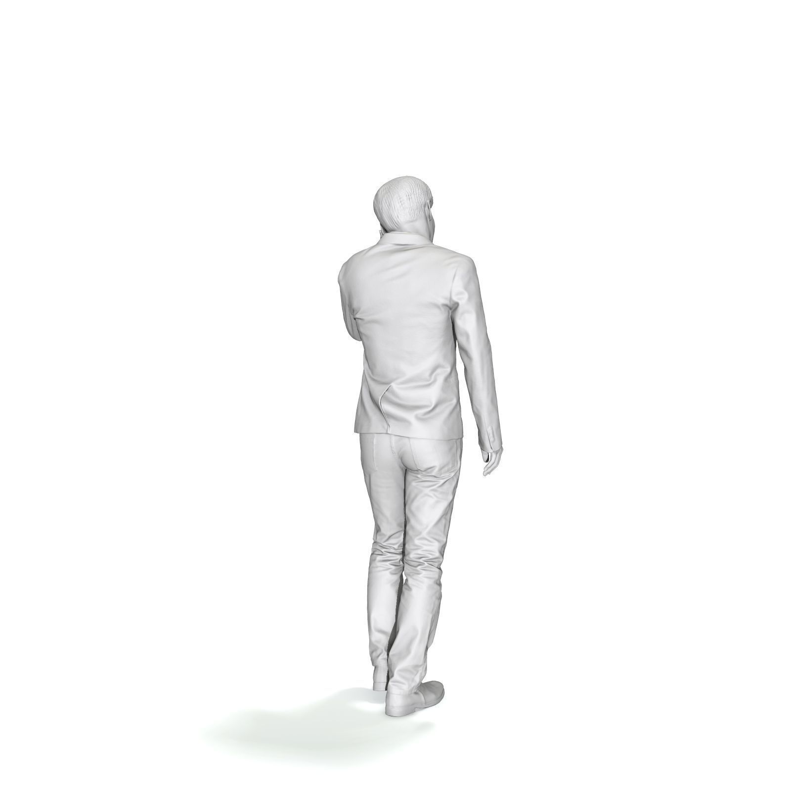 Man Talking on the Phone CMan0320-HD2-O04P01-S 3D model | CGTrader