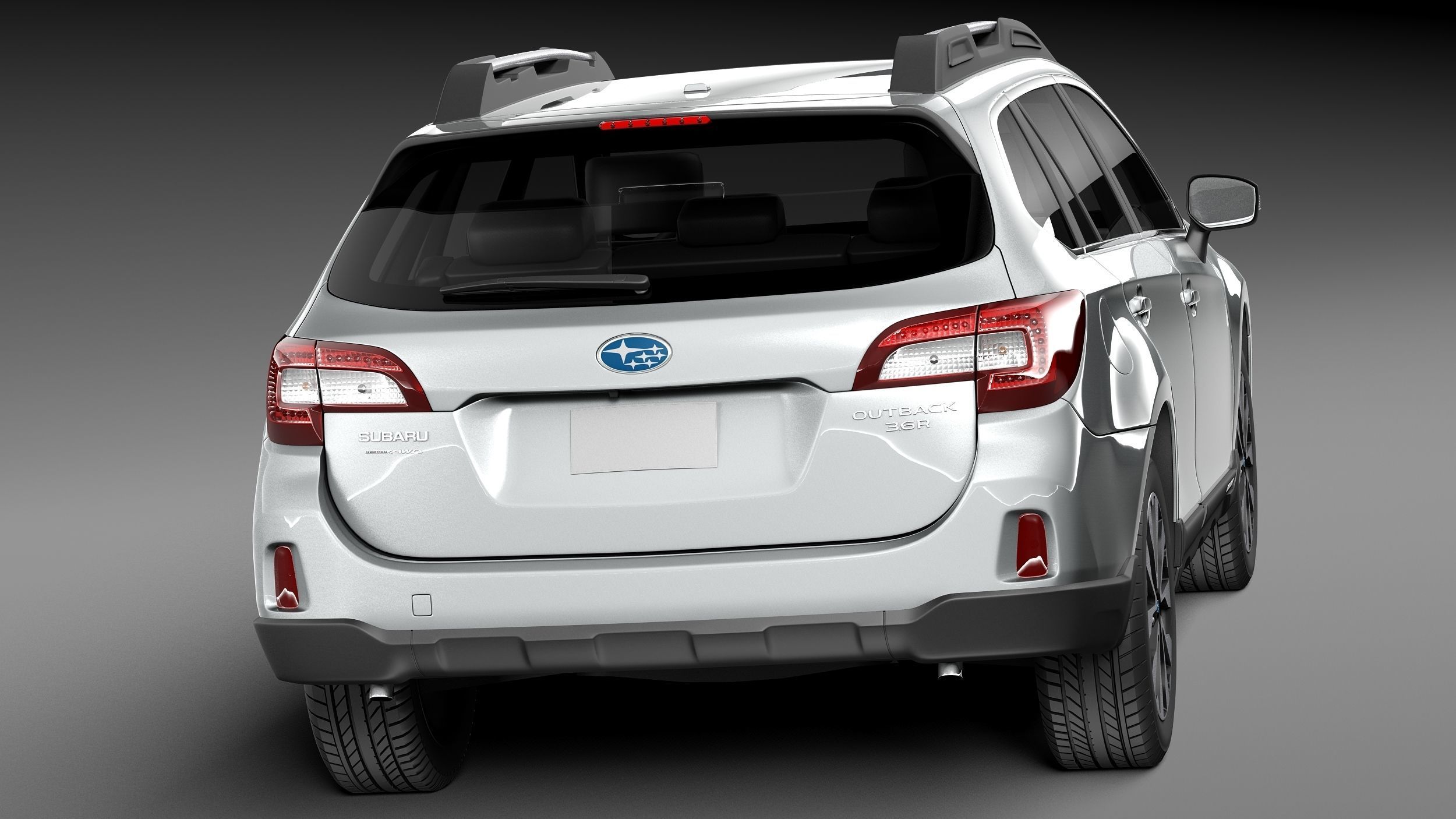 Subaru Outback 2015 3D model | CGTrader