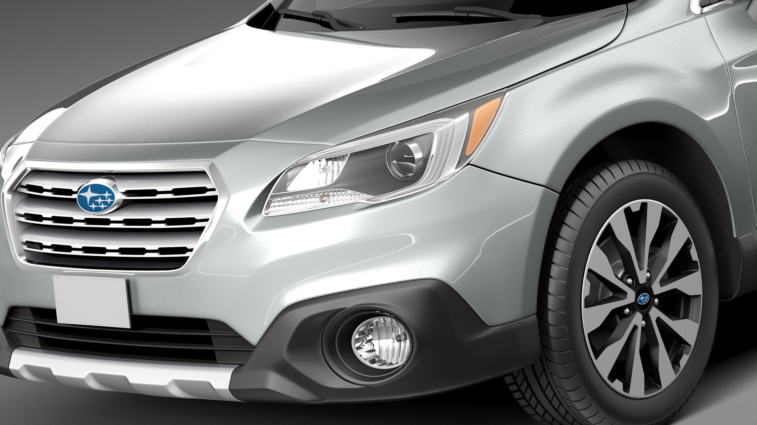 Subaru Outback 2015 3D model | CGTrader