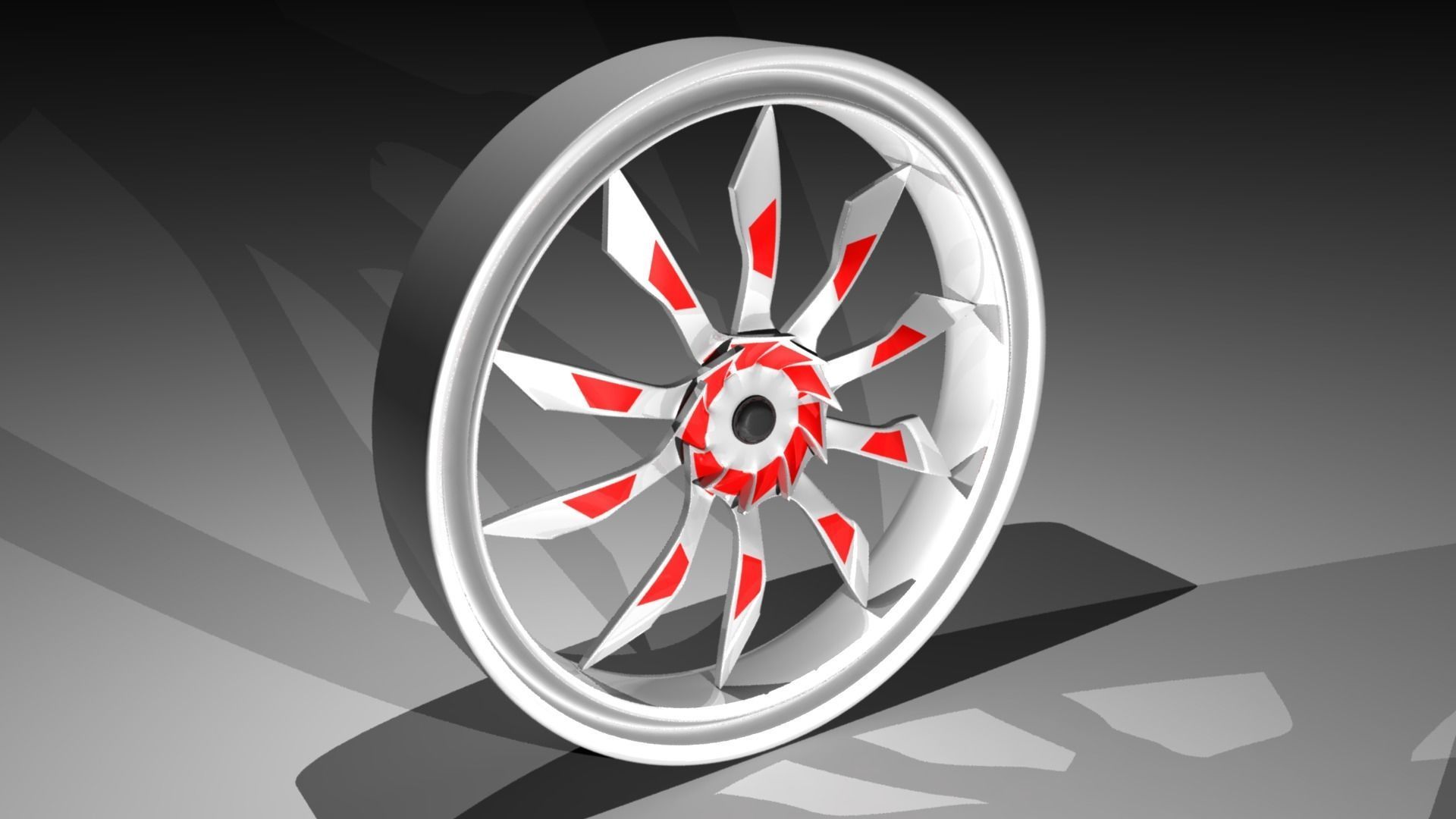 Simple Star Rim free VR / AR / low-poly 3D model | CGTrader