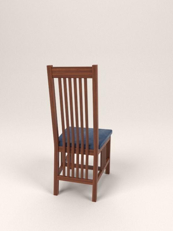 3D model simple kitchen chair VR / AR / low-poly | CGTrader