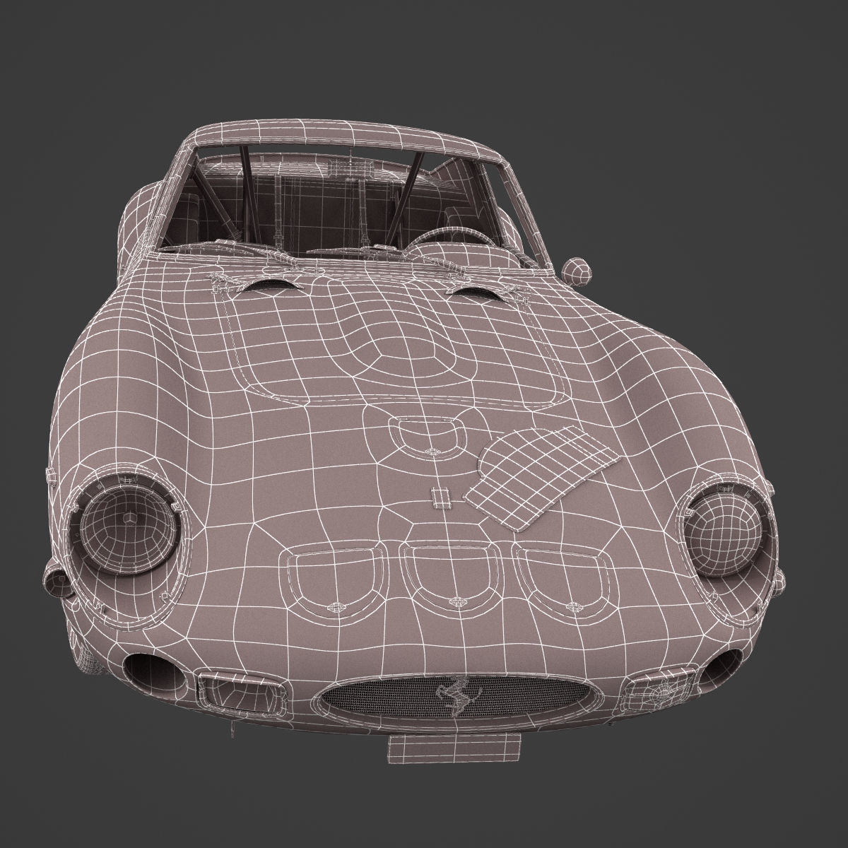Ferrari 250 GTO - 4219GT - Complete 3D model | CGTrader