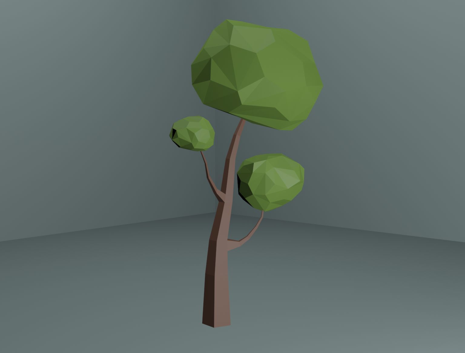 Trees Low Poly tree in polygons free VR / AR / low-poly 3D model | CGTrader
