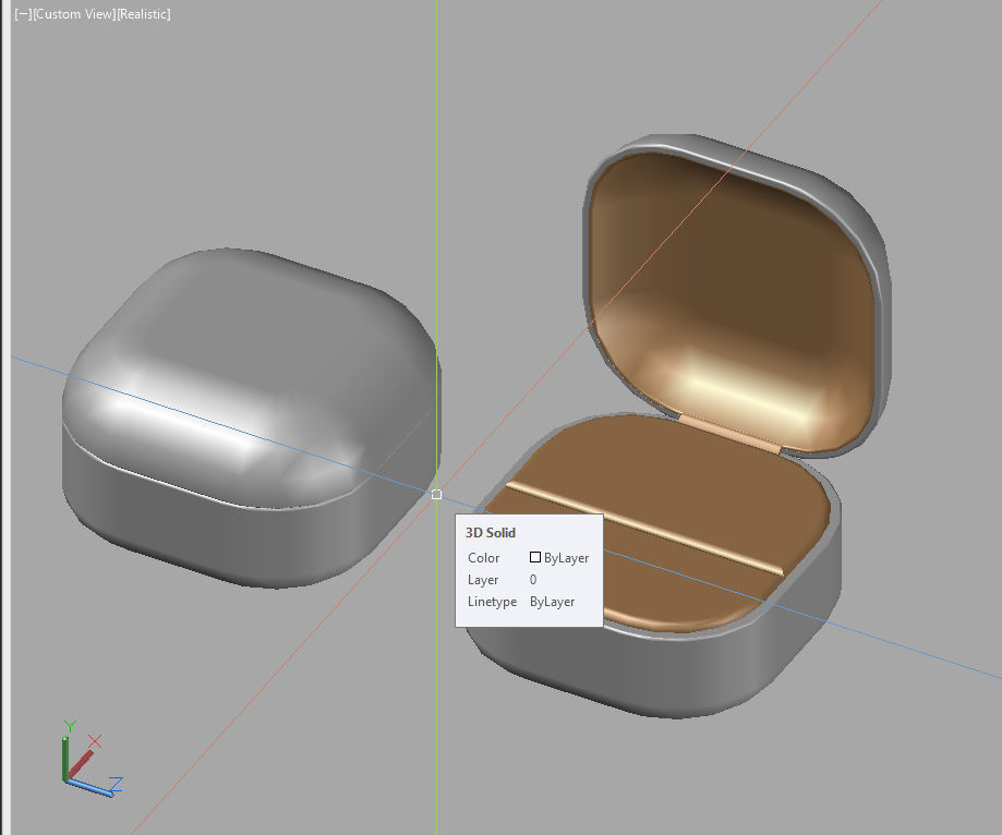 Ring box 3D model | CGTrader