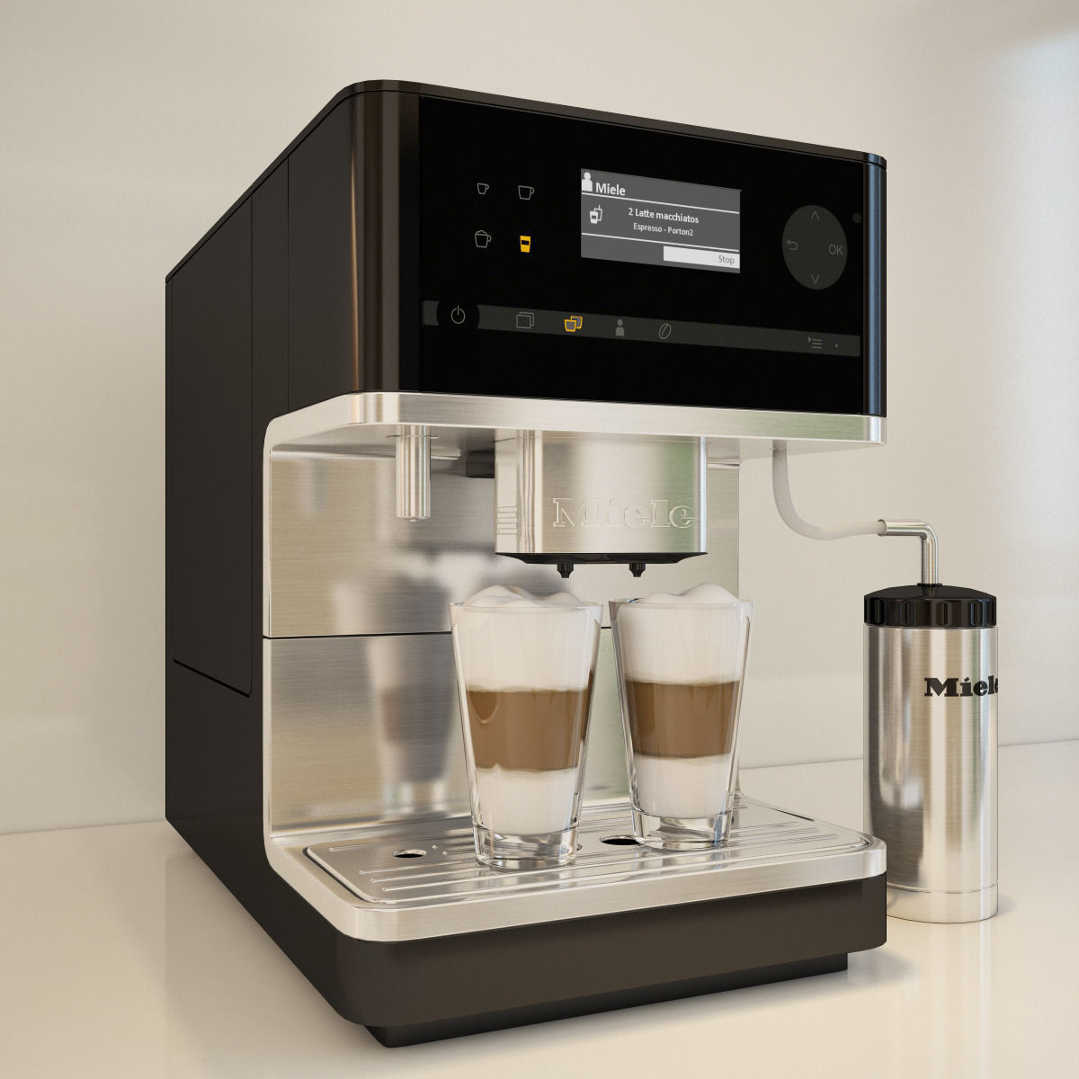 Miele CM 6300 Coffee Machine 3D Model CGTrader Miele CM 6300 Coffee Machine 3D Model CGTrader