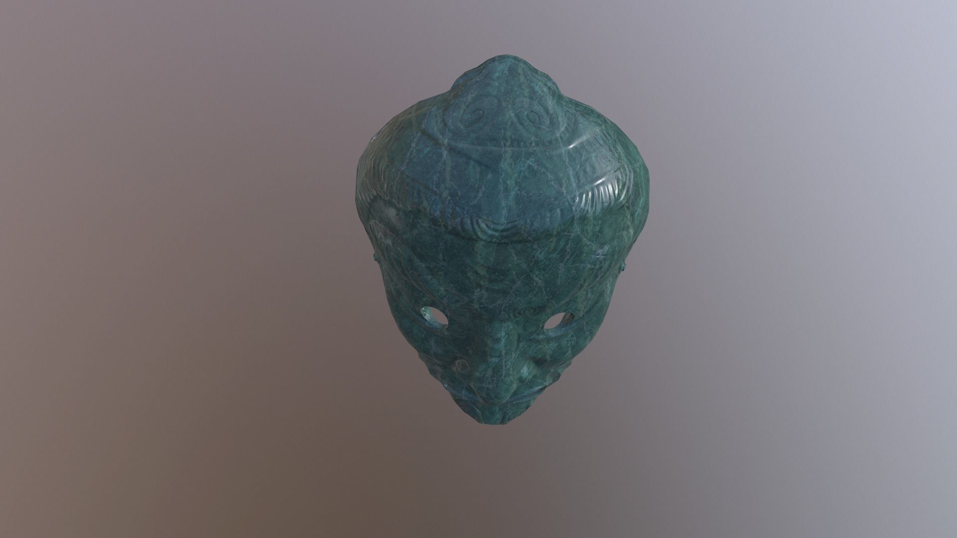 3D model Jade mask VR / AR / low-poly | CGTrader