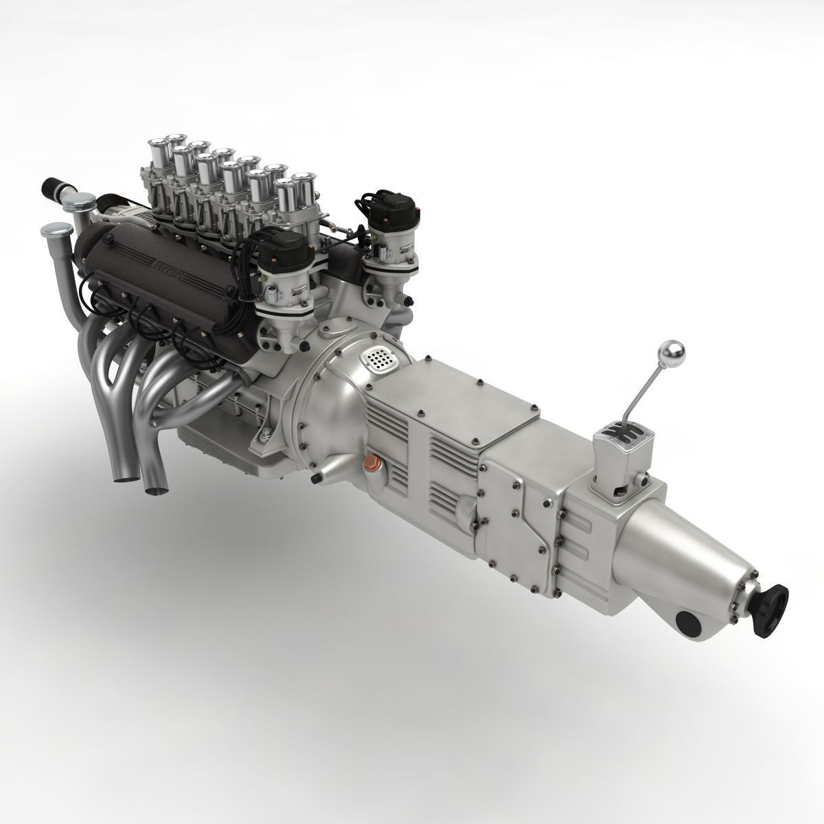 Ferrari Colombo 250 Engine - 3 liter 3D model | CGTrader