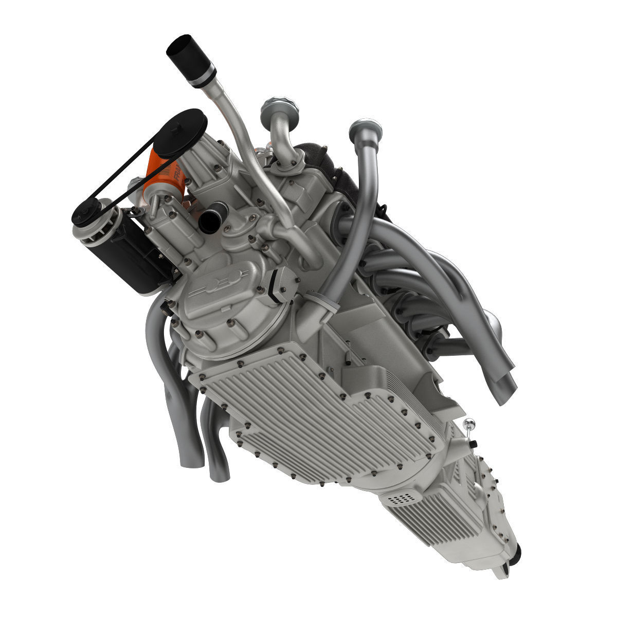 Ferrari Colombo 250 Engine - 3 liter 3D model | CGTrader