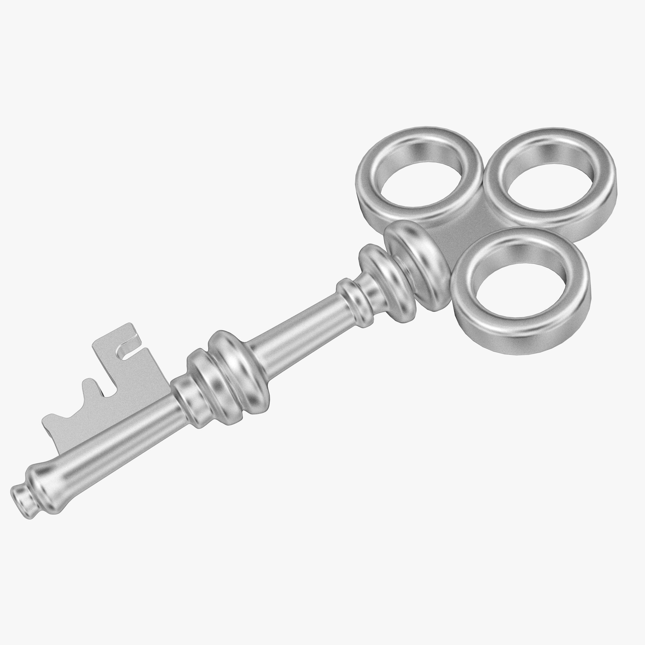 Medieval Key 3D model | CGTrader