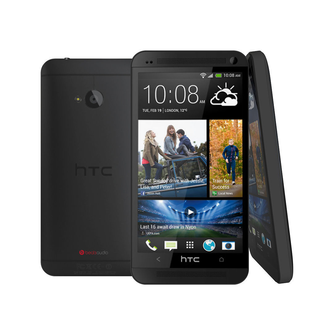 HTC One 2013 Black 3D model | CGTrader