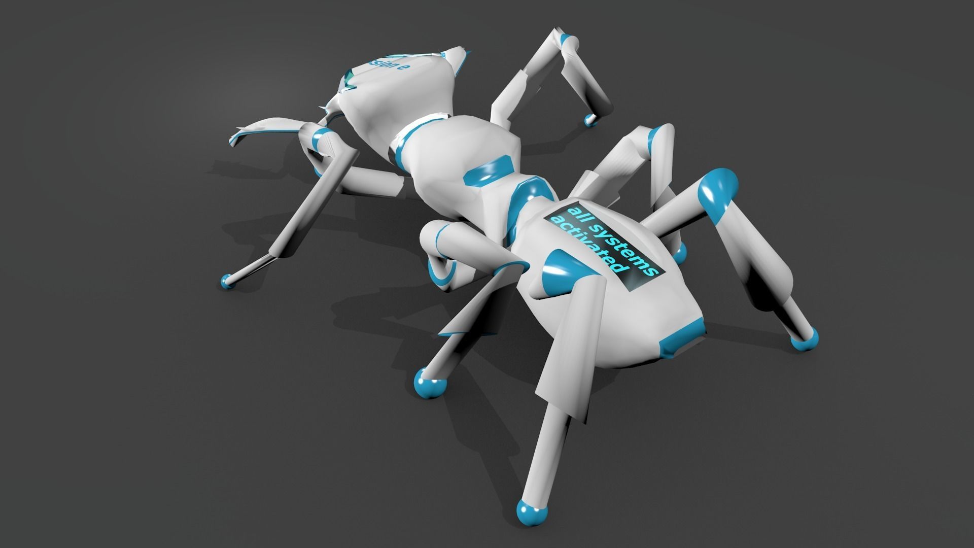 BEETLE ROBOT MISSION E rigged animated 3D model animated rigged | CGTrader
