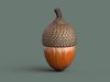 3D model Acorn Low Poly VR / AR / low-poly | CGTrader