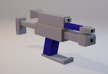 Low-Polt Plasma Pistol free VR / AR / low-poly 3D model | CGTrader