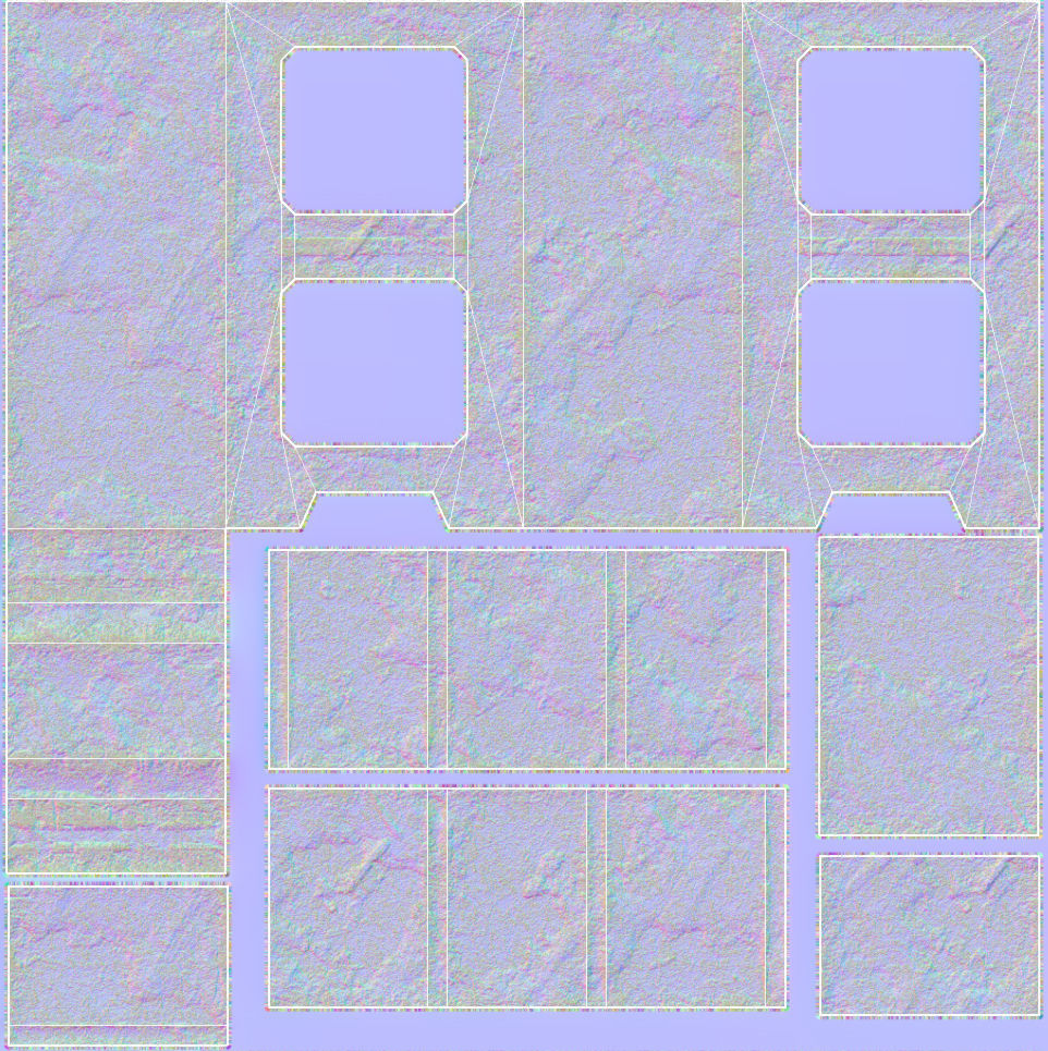 3D model Cinder Block - PBR - Game Ready VR / AR / low-poly | CGTrader