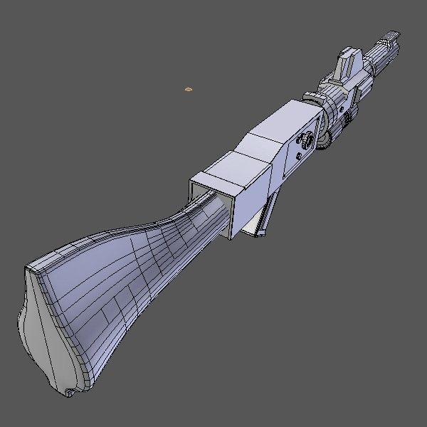 DC-15A Blaster rifle 3D model | CGTrader