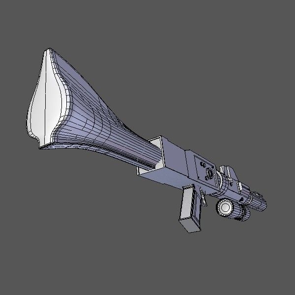 DC-15A Blaster rifle 3D model | CGTrader