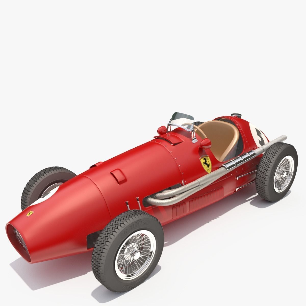 ferrari F500 1952 3D model | CGTrader