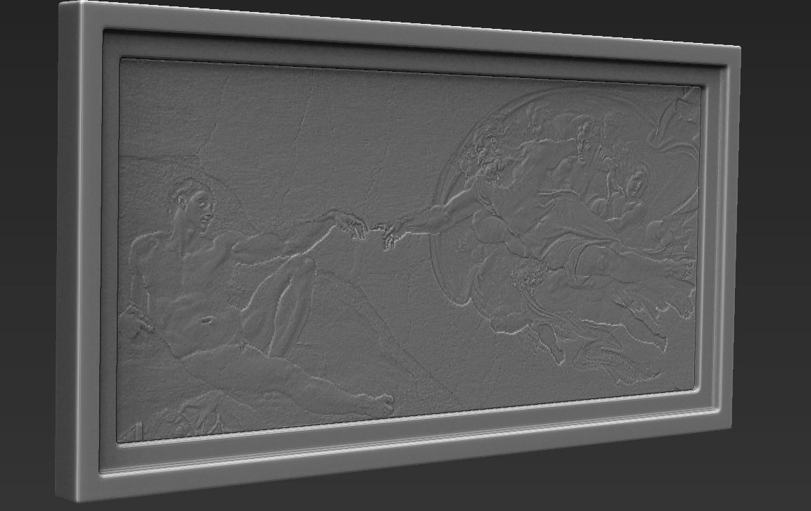 Famous paintings pack for 3D printing 3D model 3D printable | CGTrader
