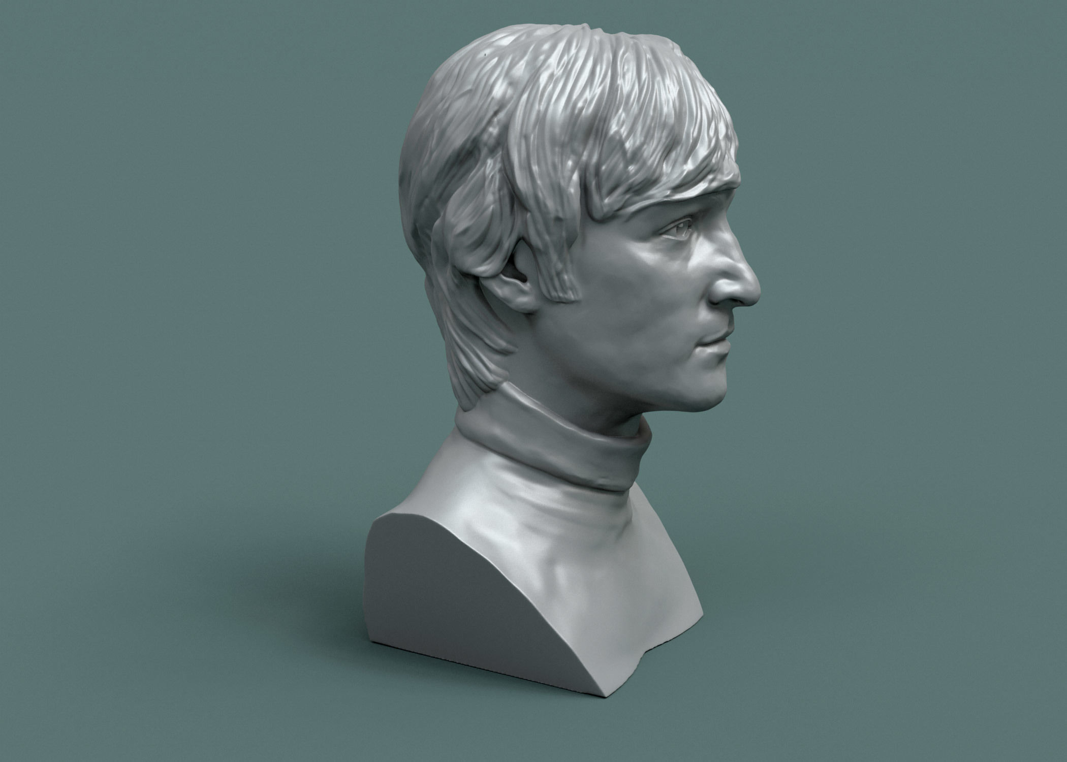 John Lennon 1965 3D model 3D printable | CGTrader