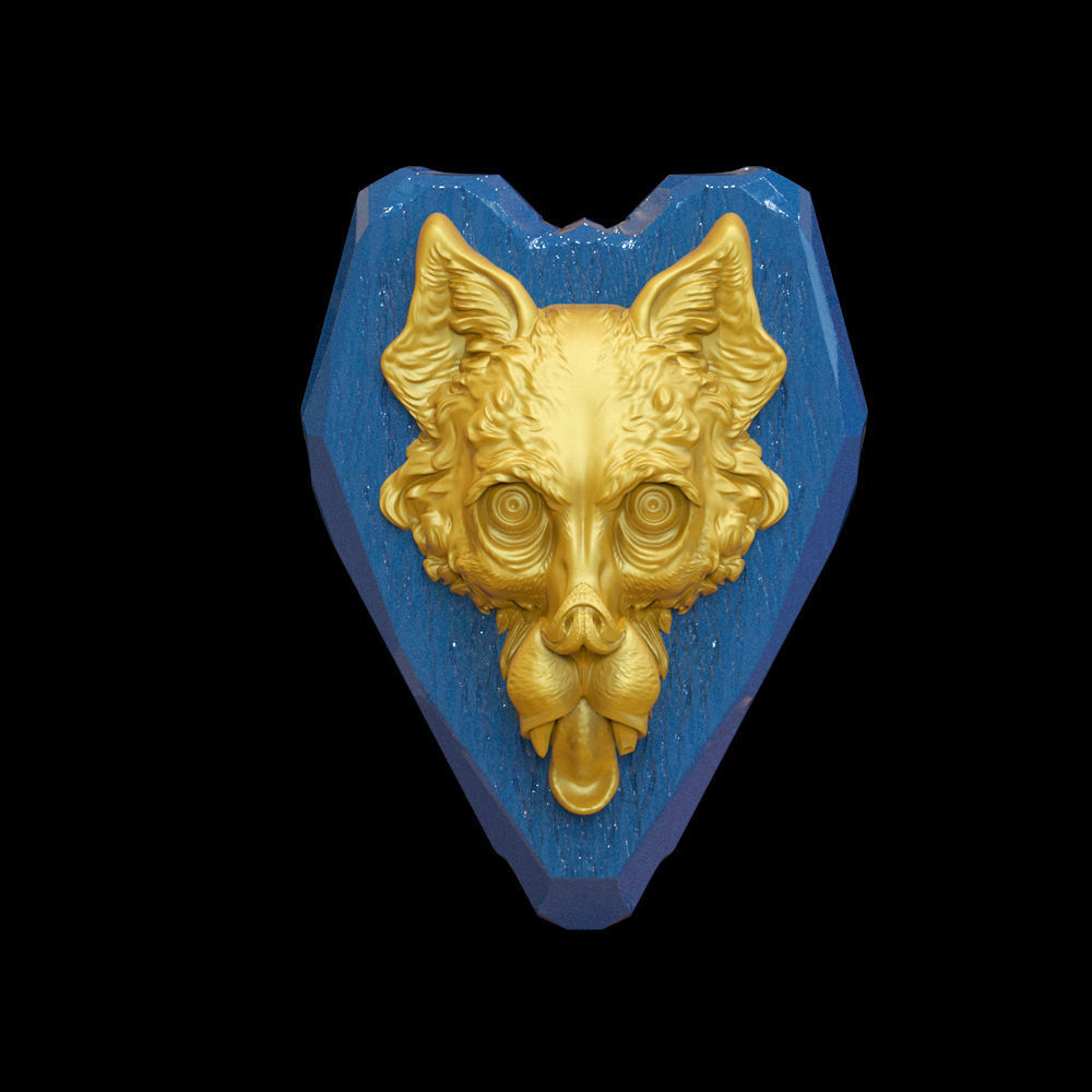Werewolf head 3D model 3D printable | CGTrader