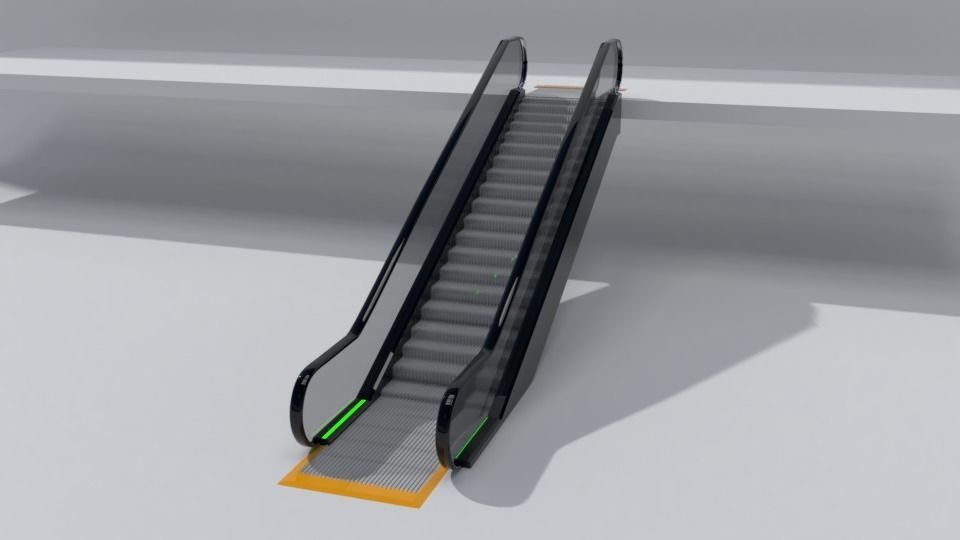 Animated Elevator 3D model animated | CGTrader